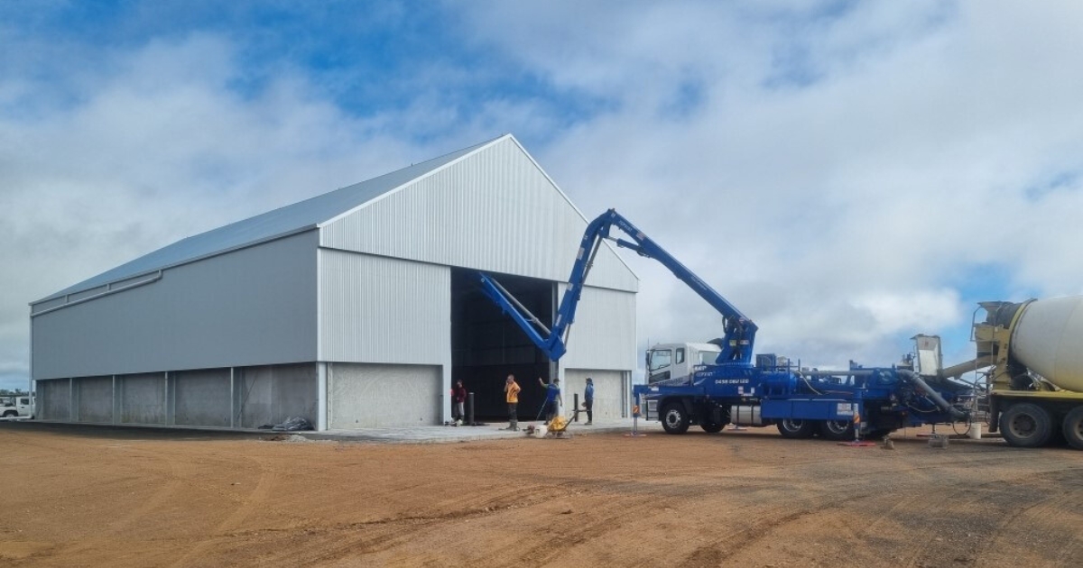 Fertiliser Shed Project | Biniguy NSW | Standwell