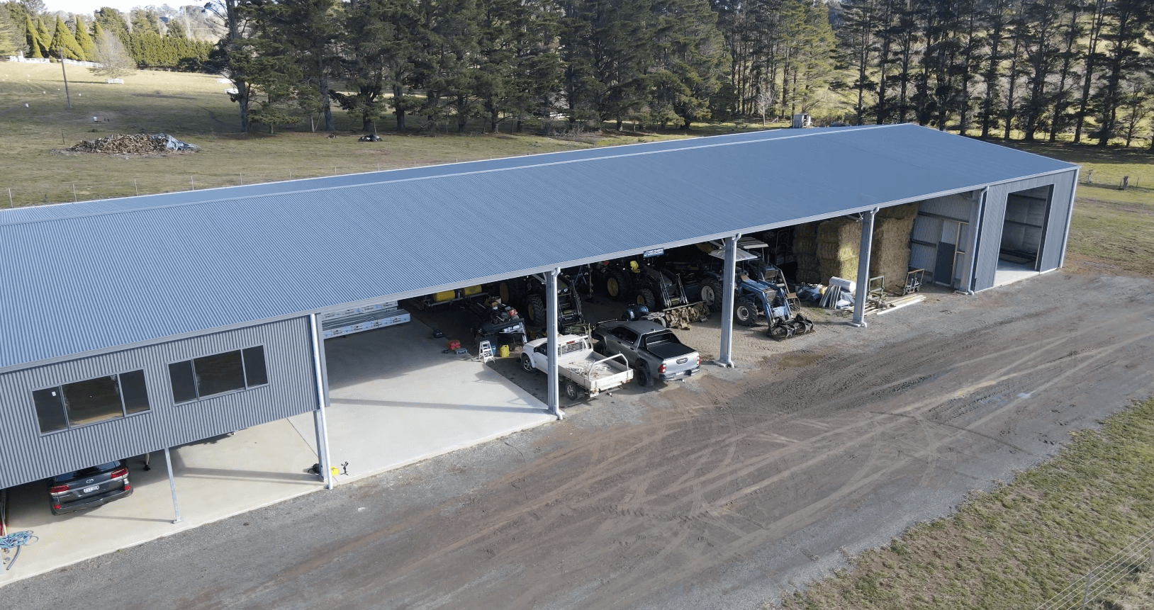 Combination Shed Project | Southern Highlands, NSW | Standwell