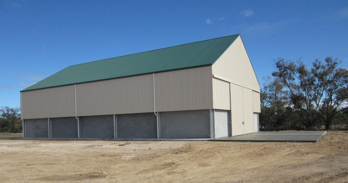 Secure Fertiliser Shed Project | Boomi, NSW | Standwell